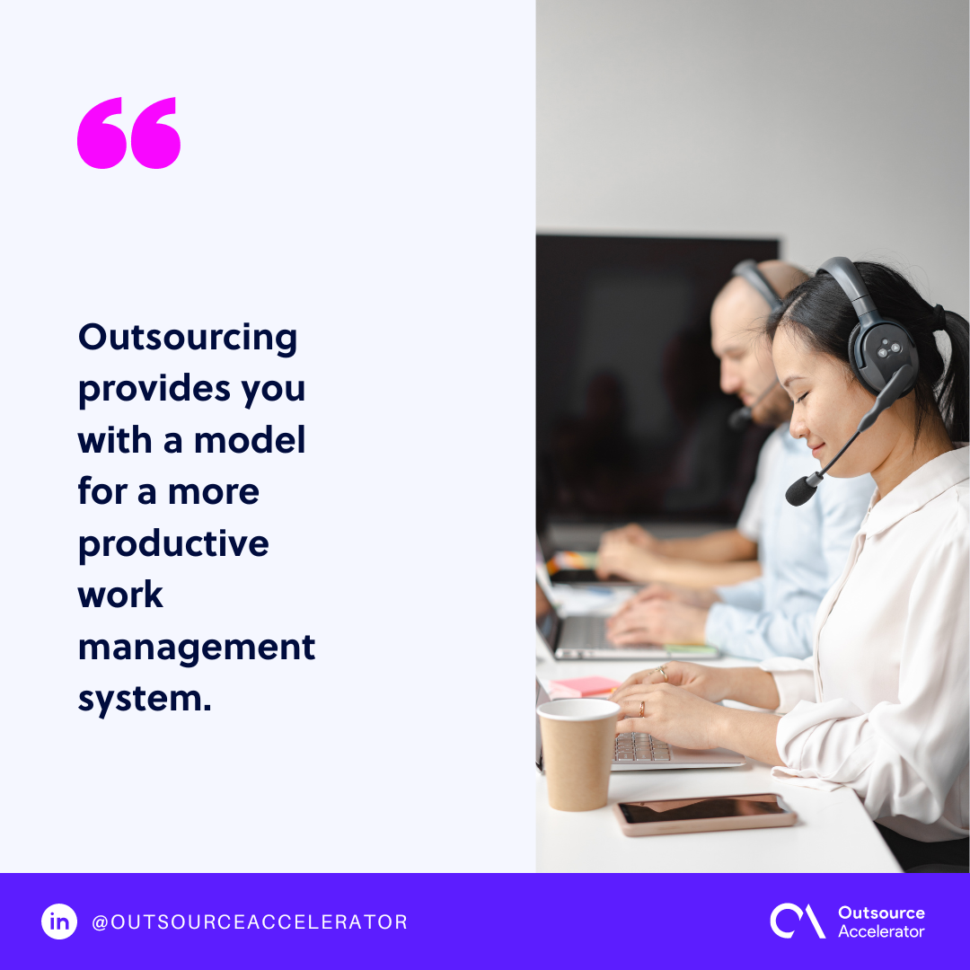 5 ways outsourcing improves workflow efficiency | Outsource Accelerator
