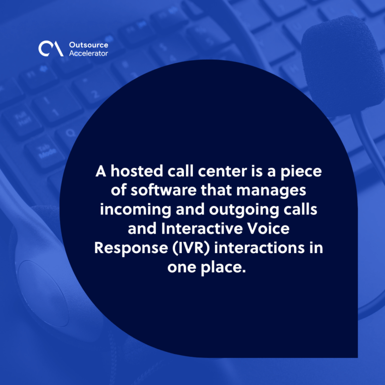 How a hosted call center benefits your business | Outsource Accelerator