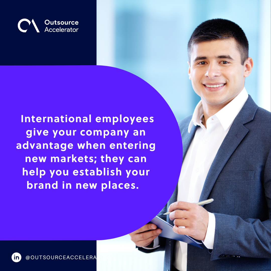 Why should you hire international employees? | Outsource Accelerator