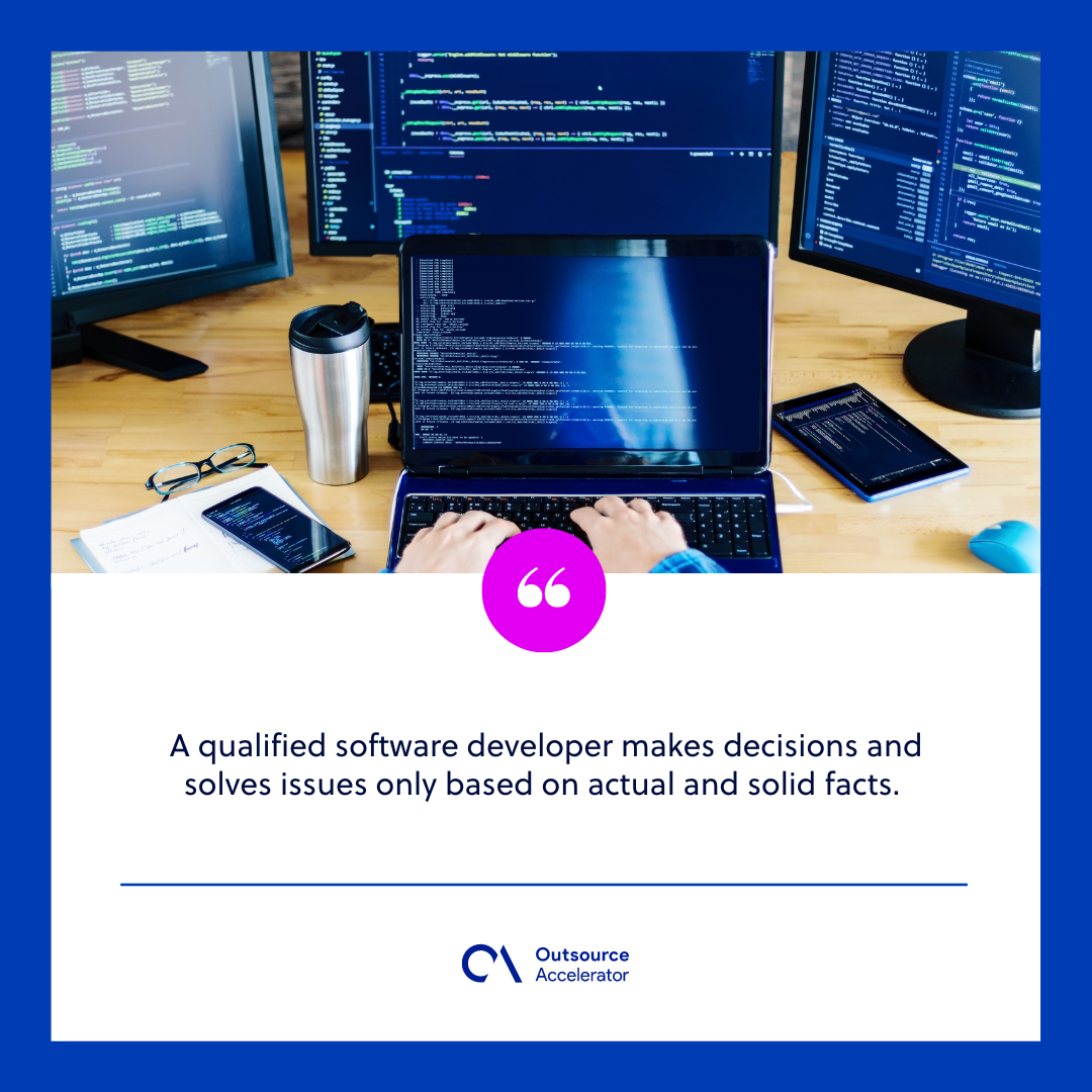 8 must-have qualities of skilled software developers | Outsource ...
