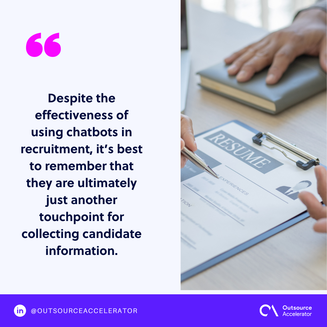Recruitment chatbot and the future of recruiting | Outsource Accelerator