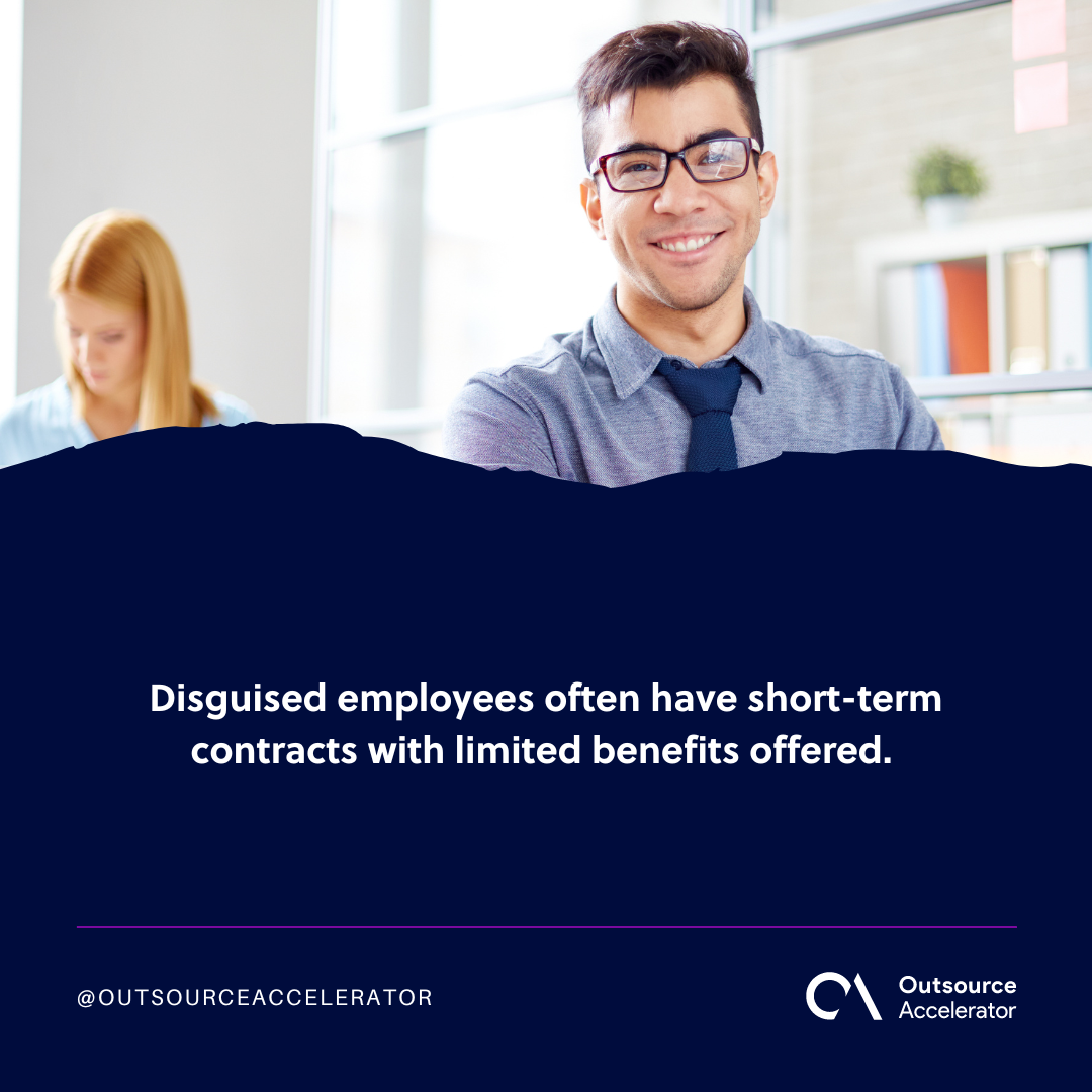 What companies need to know about disguised employment | Outsource ...