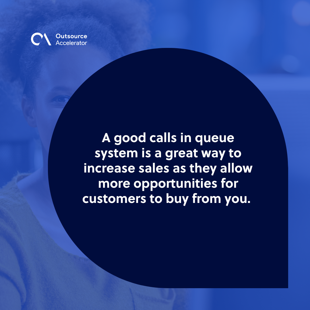 What are calls in queue and why are they important? | Outsource Accelerator
