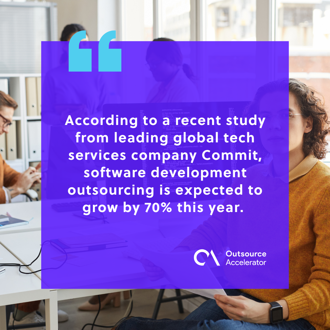 Uncovering the latest software outsourcing statistics in 2024 ...