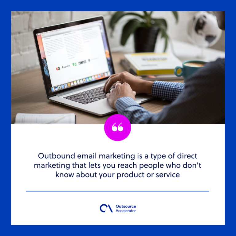 What outbound email marketing can do for your business | Outsource ...