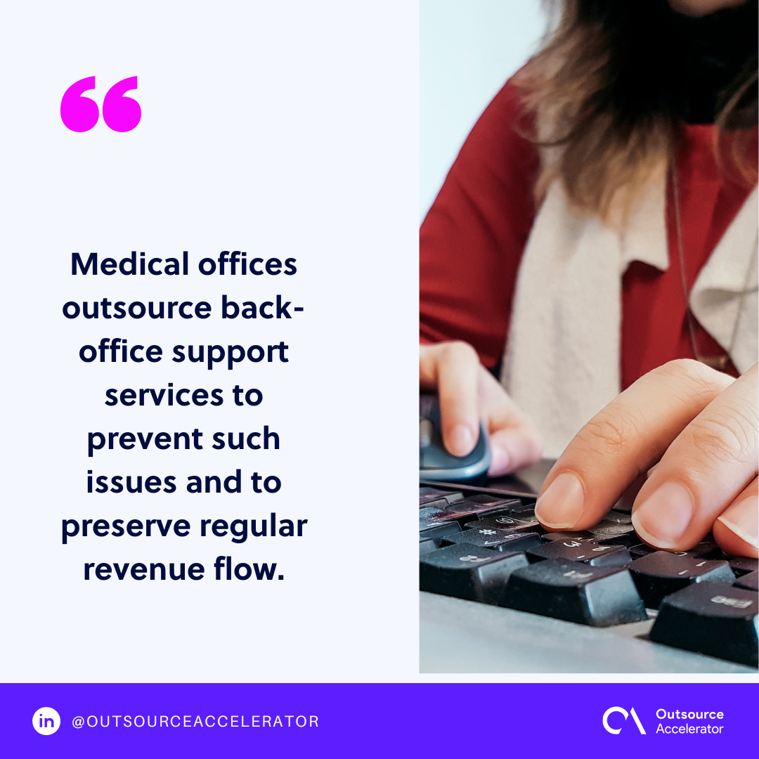 7 healthcare back office services you can outsource | Outsource Accelerator