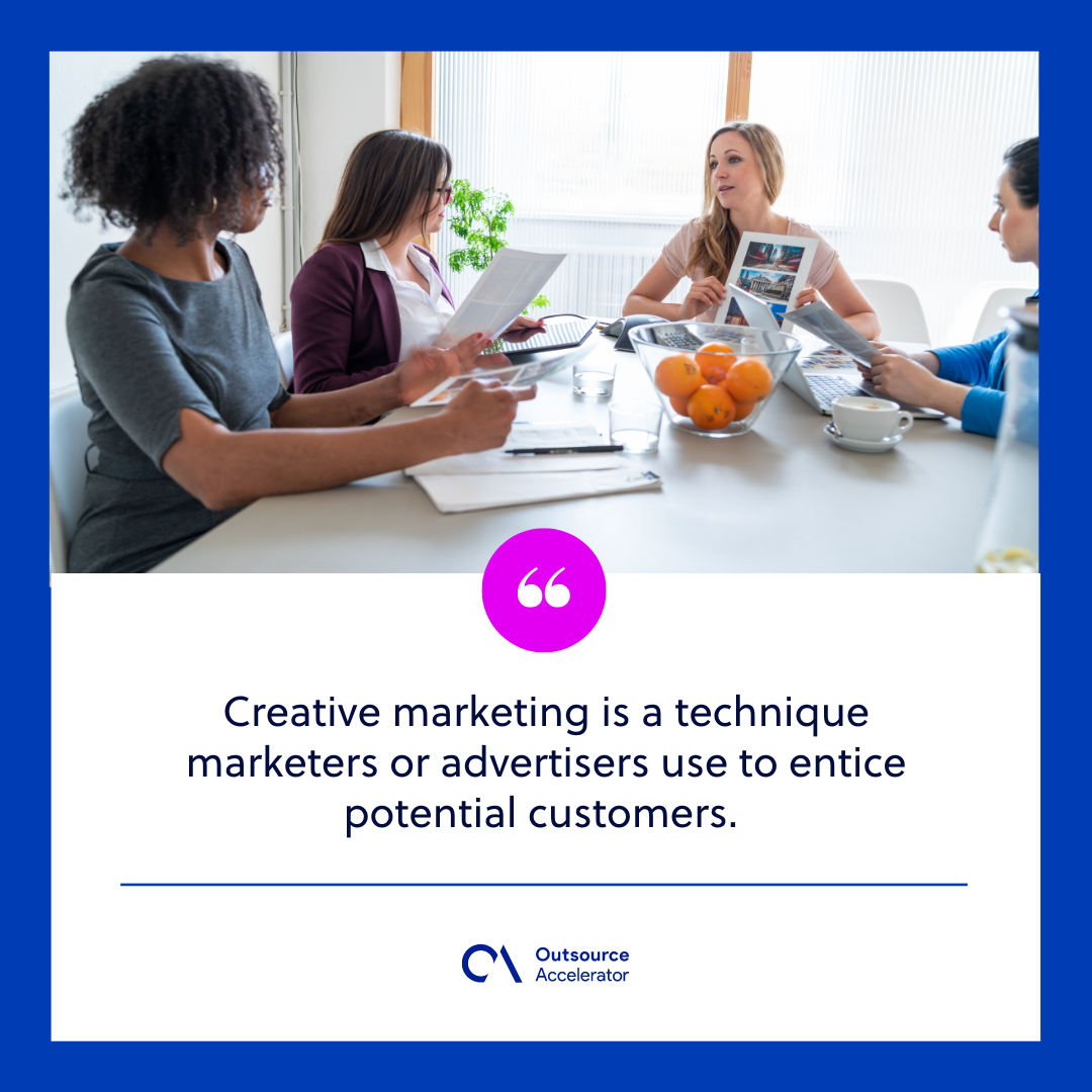 5 innovative ideas for successful creative marketing | Outsource ...