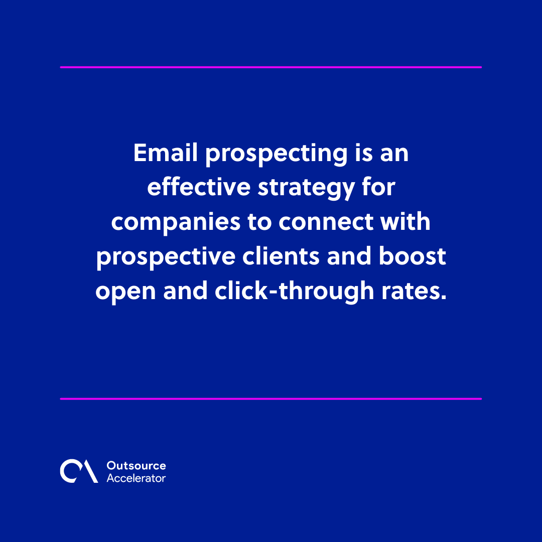 Noteworthy guide to email prospecting | Outsource Accelerator