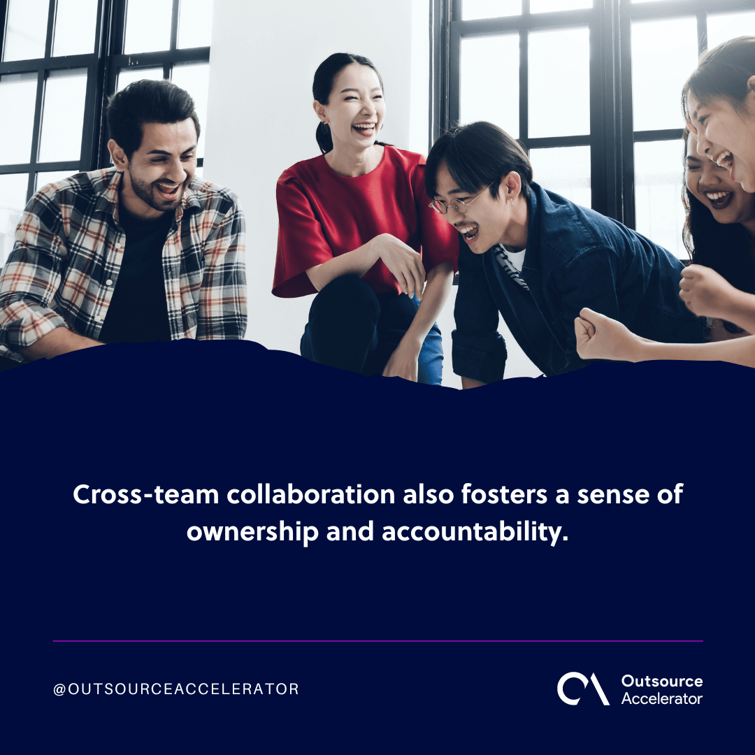 5 strategies for a successful cross-team collaboration | Outsource Accelerator