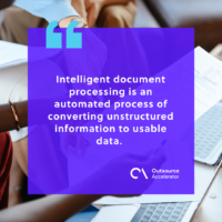 Handle your data better with intelligent document processing | Outsource Accelerator
