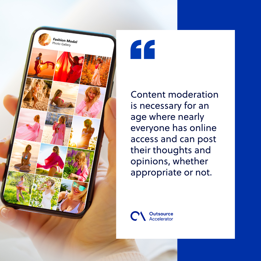 5 reasons to outsource content moderation | Outsource Accelerator