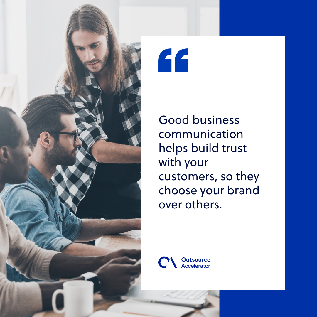 The value of business communication | Outsource Accelerator