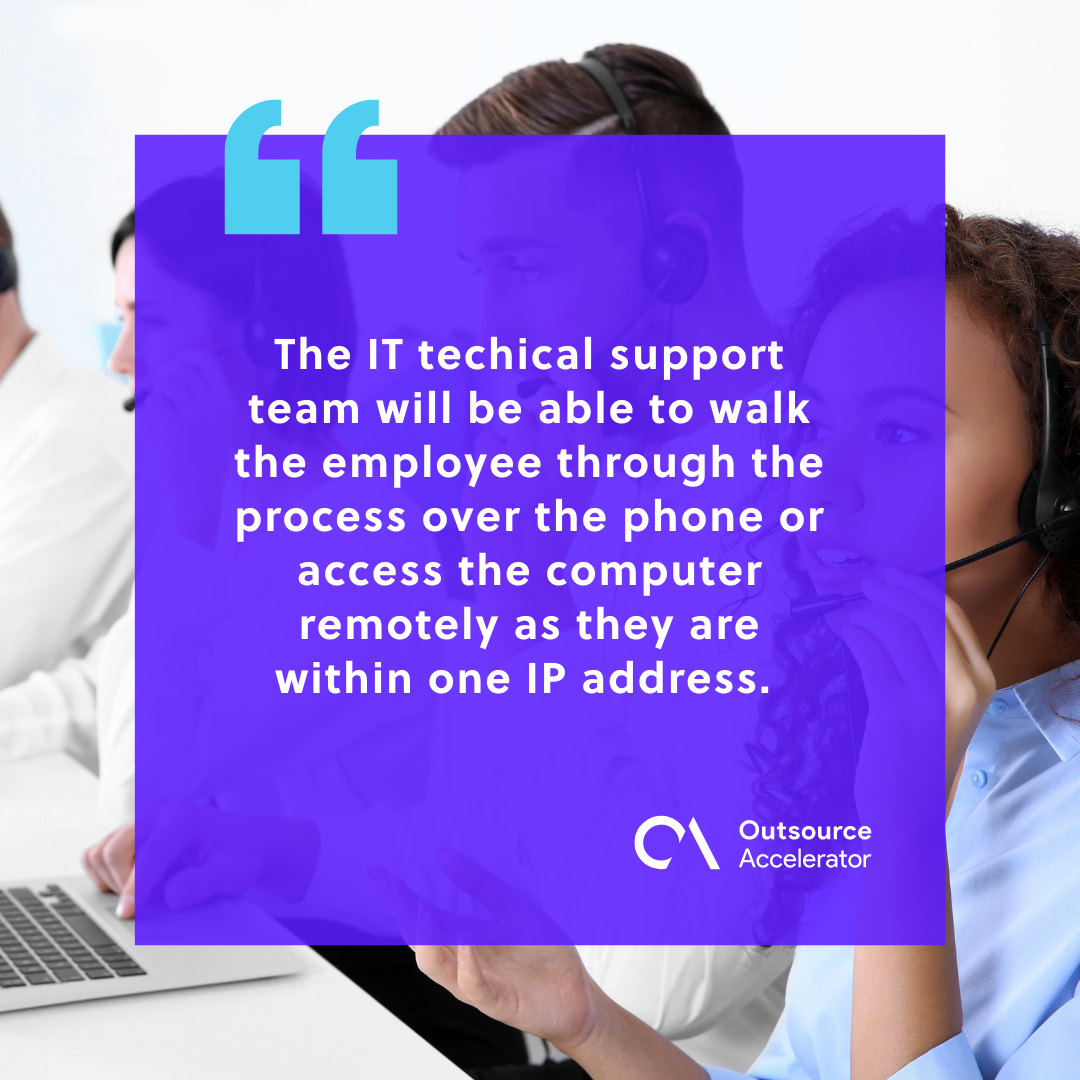 How to provide remote technical support? | Outsource Accelerator