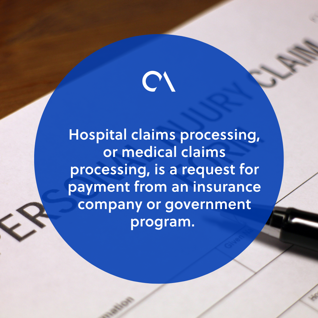 The fundamentals of hospital claims processing | Outsource Accelerator