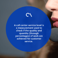 Defining service level call center and how it works | Outsource Accelerator