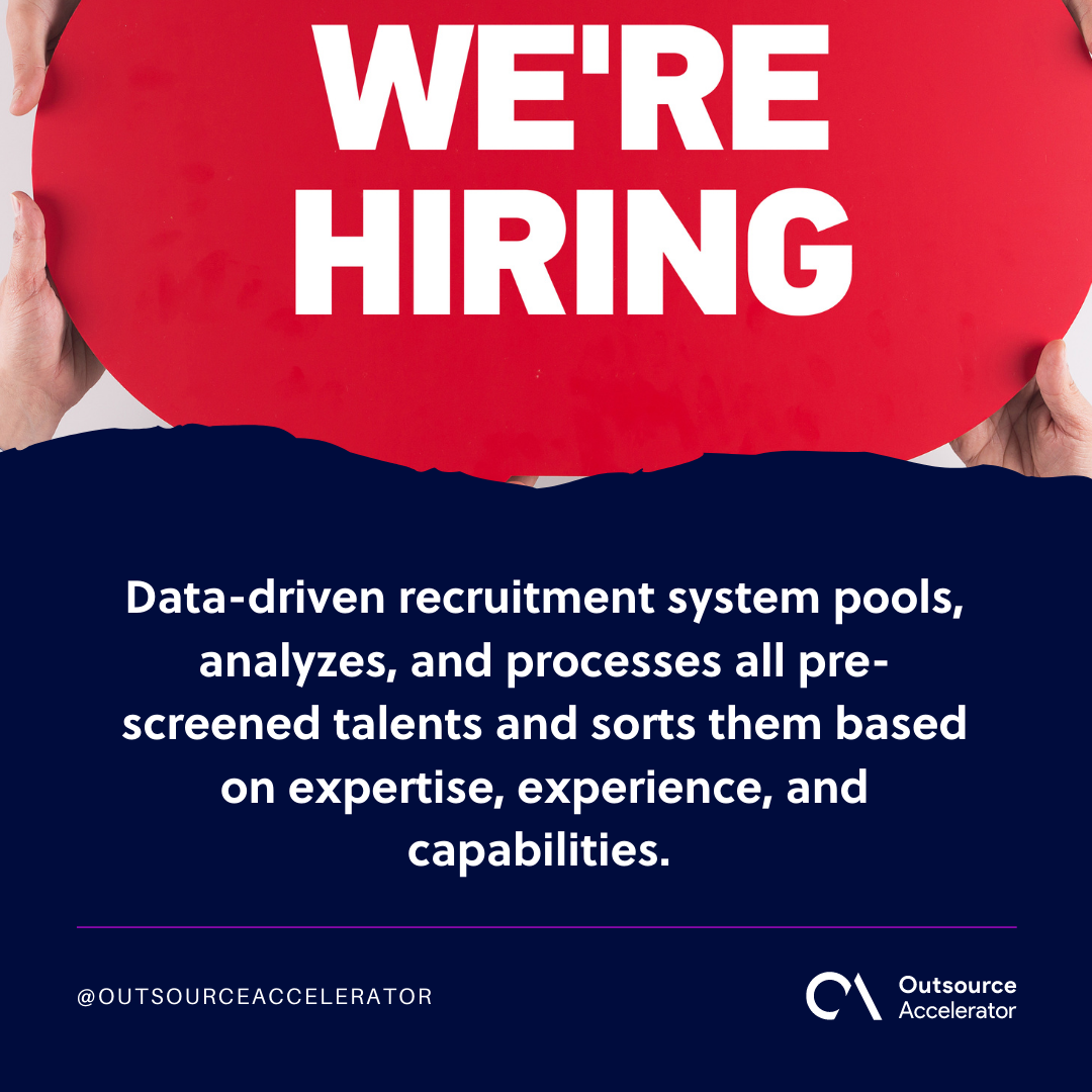 Benefits of data-driven recruitment | Outsource Accelerator