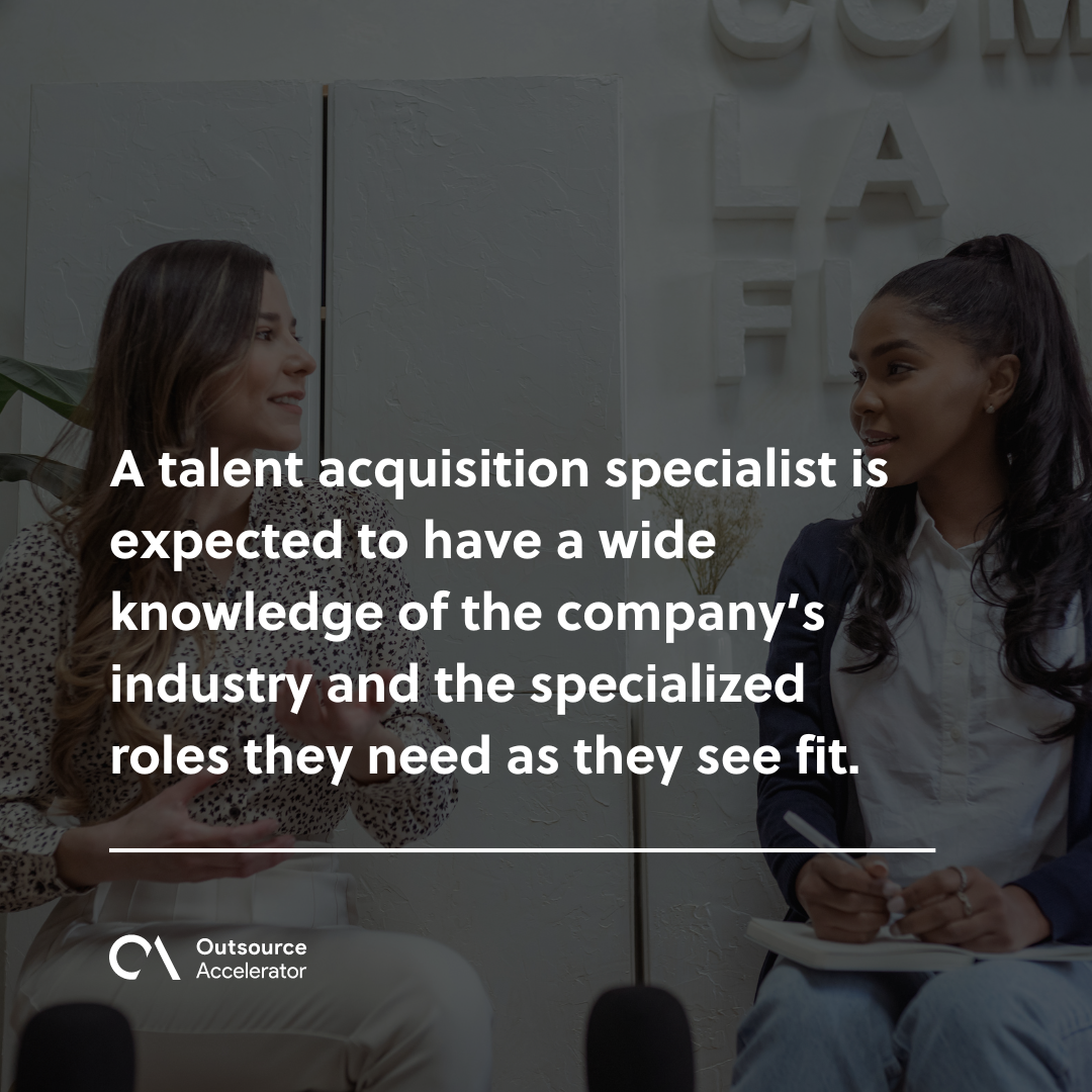 What to look for in a talent acquisition specialist | Outsource Accelerator