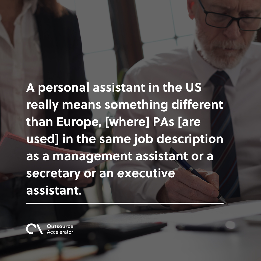 Executive assistant vs. personal assistant: Who do you need ...