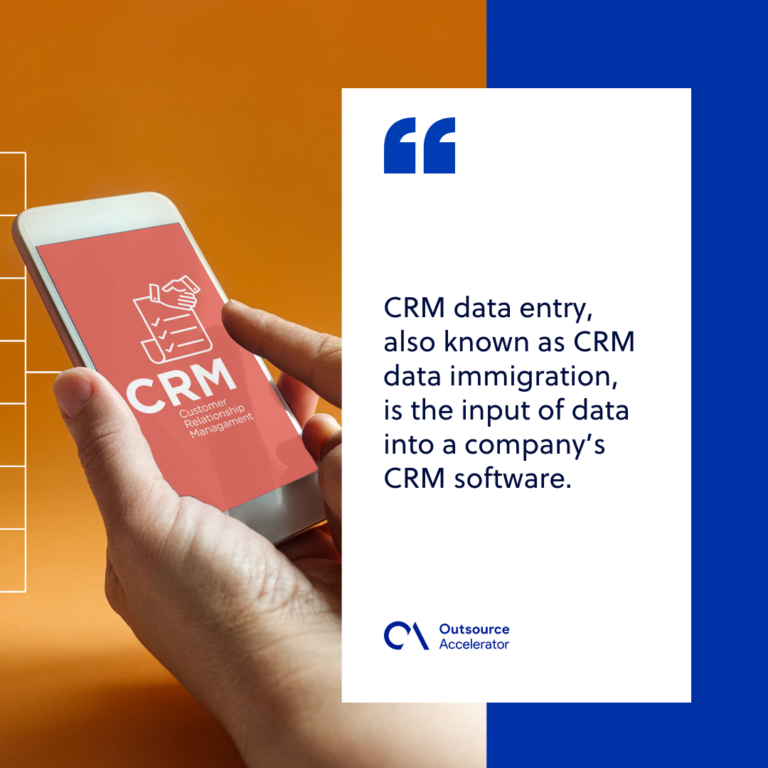 Streamline your customer data with a CRM data entry VA | Outsource Accelerator