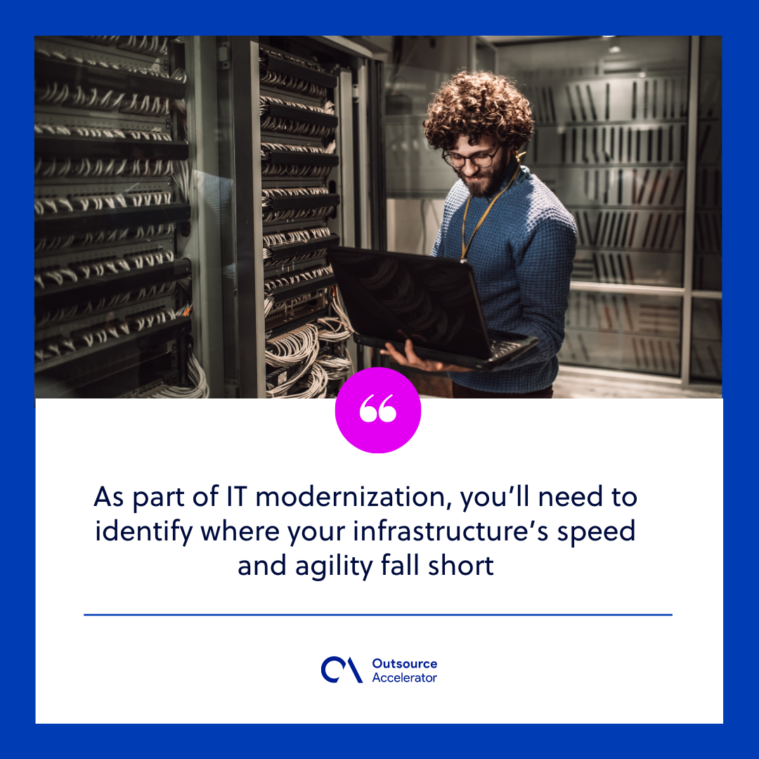 A brief guide to IT modernization | Outsource Accelerator
