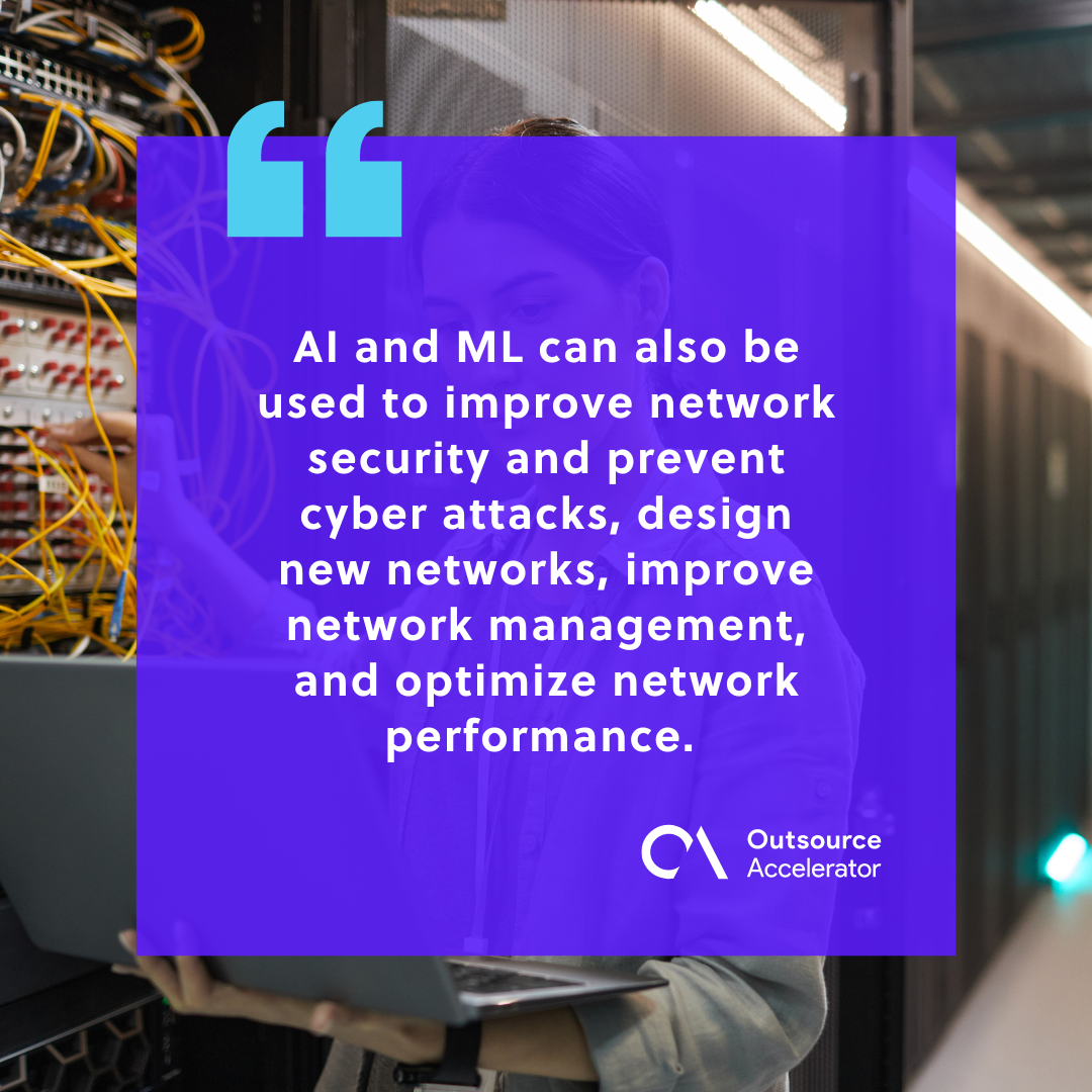 The roles of AI and ML in today's business world | Outsource Accelerator