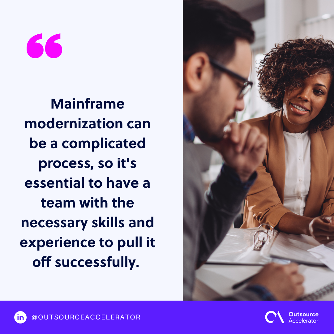 Mainframe Modernization Revitalizing Legacy Systems Outsource