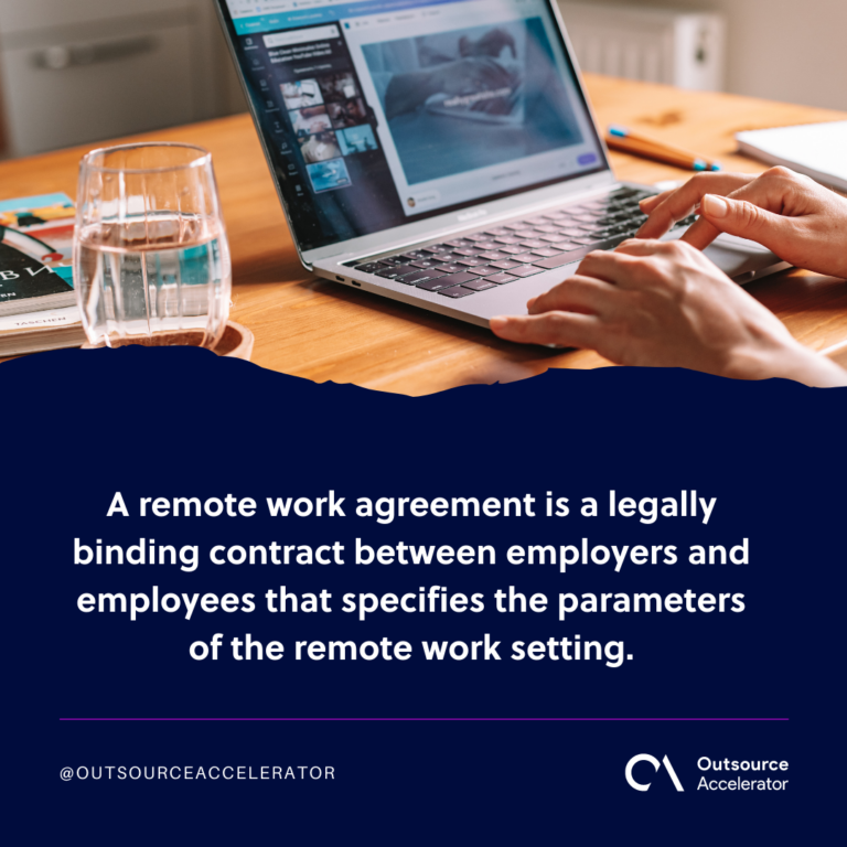 Remote work agreement: A definitive guide | Outsource Accelerator