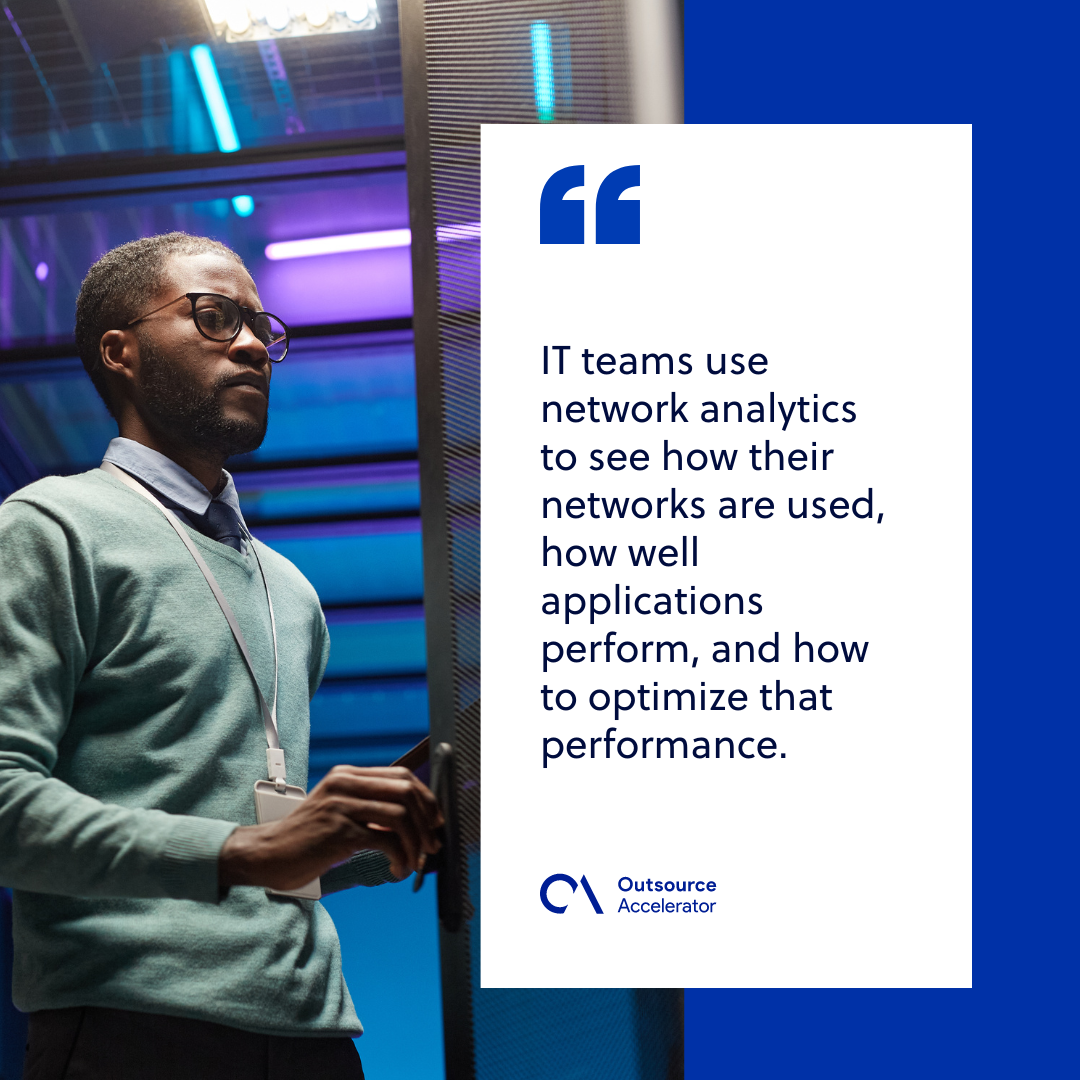 How businesses benefit from network analytics | Outsource Accelerator