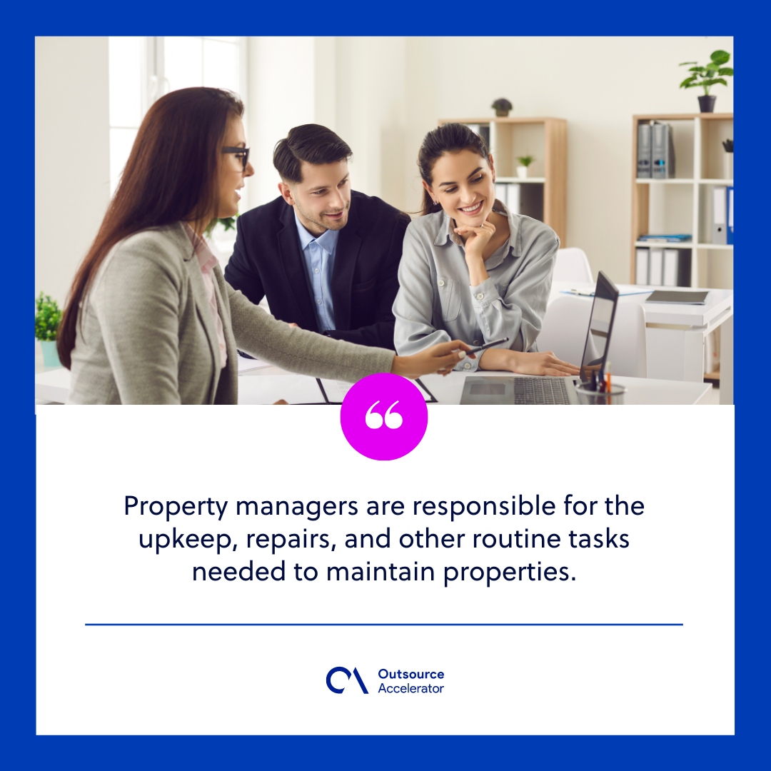 Brief overview of a property management assistant role | Outsource ...