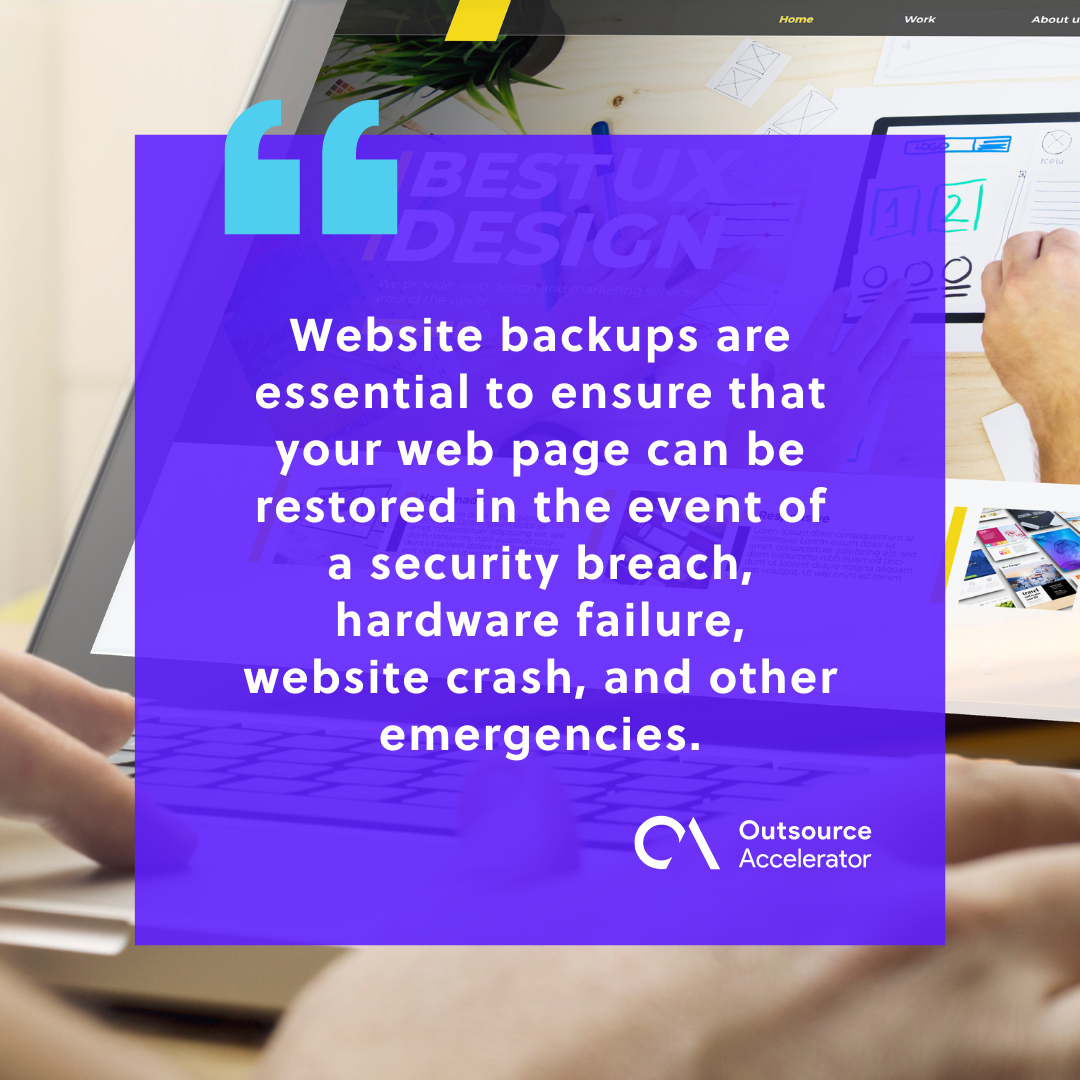 Why do you need website maintenance services? | Outsource Accelerator