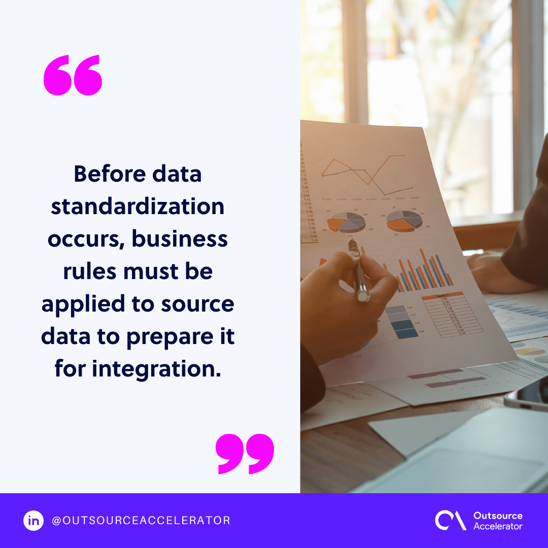 A guide to data standardization for accuracy and consistency | Outsource Accelerator