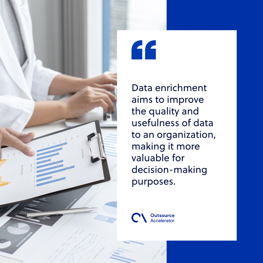 The power of data enrichment: Improving your business insights | Outsource Accelerator