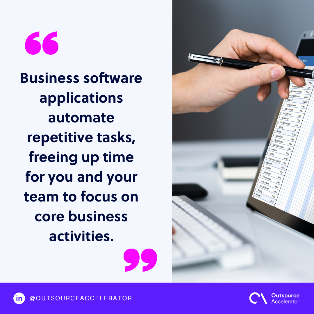 12 business software applications to kickstart your startup | Outsource ...
