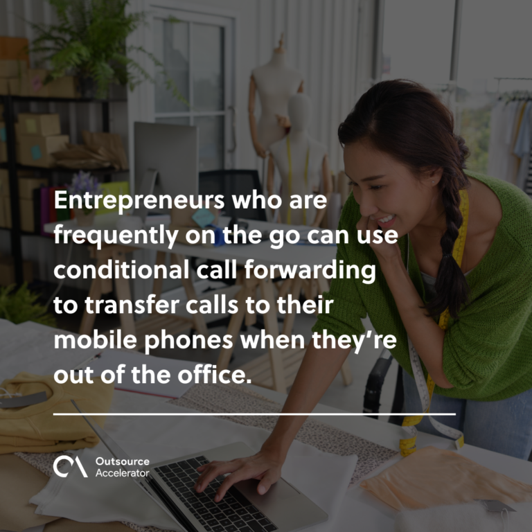 Understanding conditional call forwarding | Outsource Accelerator