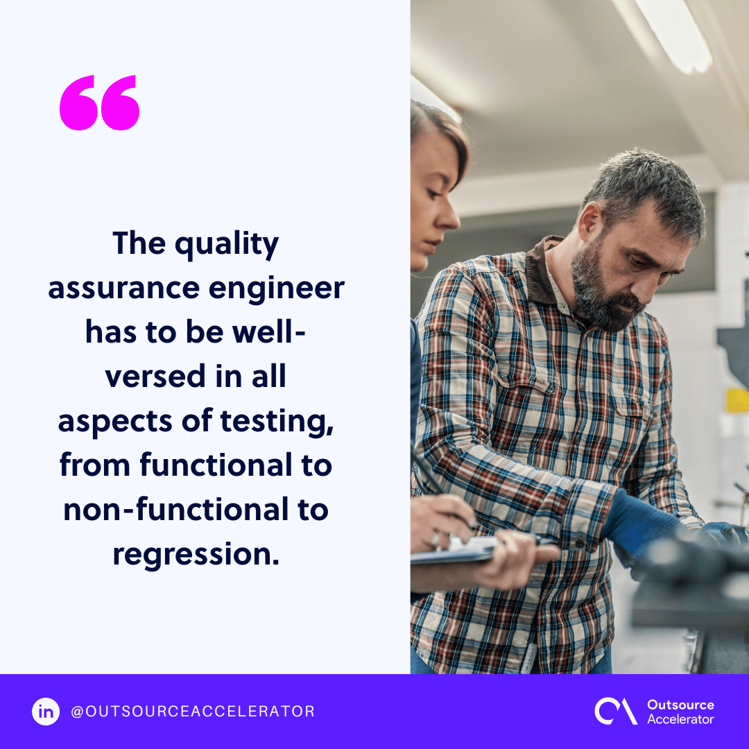 Quality assurance engineer: Ensuring product excellence | Outsource Accelerator