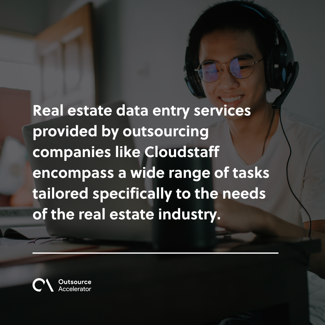 Pros and cons of outsourcing real estate data entry services | Outsource Accelerator