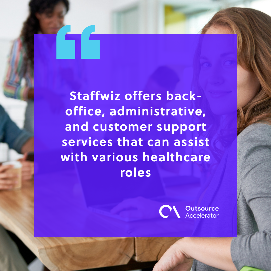 How Staffwiz provides top outsourcing services for healthcare roles | Outsource Accelerator