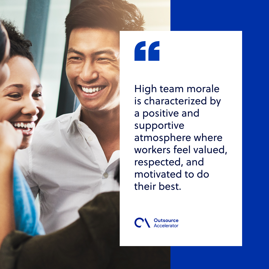 How to build team morale: 4 ways to create a positive workplace culture ...