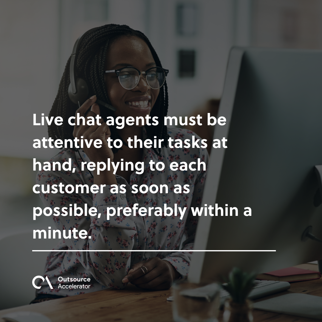 Live chat agents: Definition, roles, and key skills | Outsource Accelerator