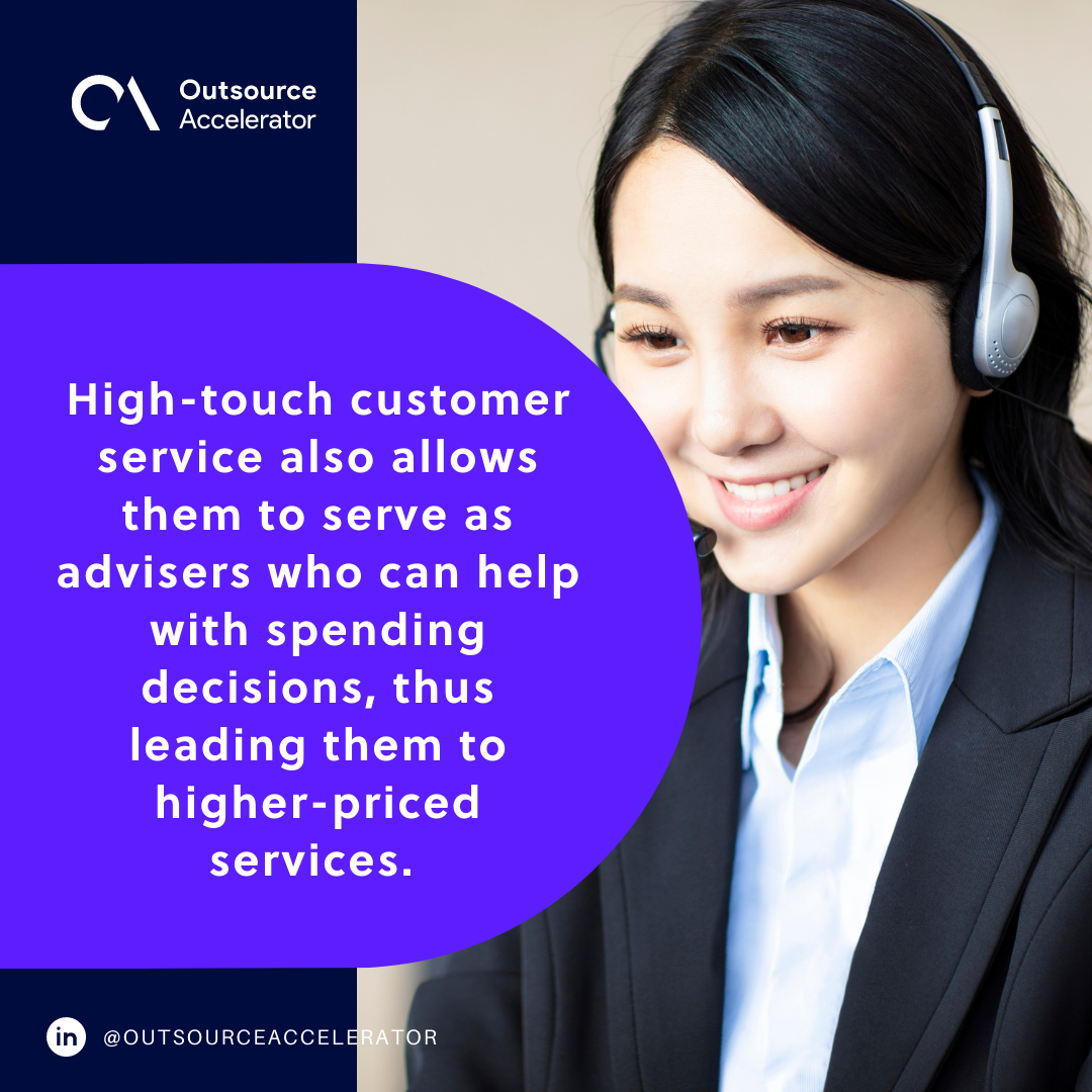 High-touch customer service: Definition, strategies, and advantages | Outsource Accelerator
