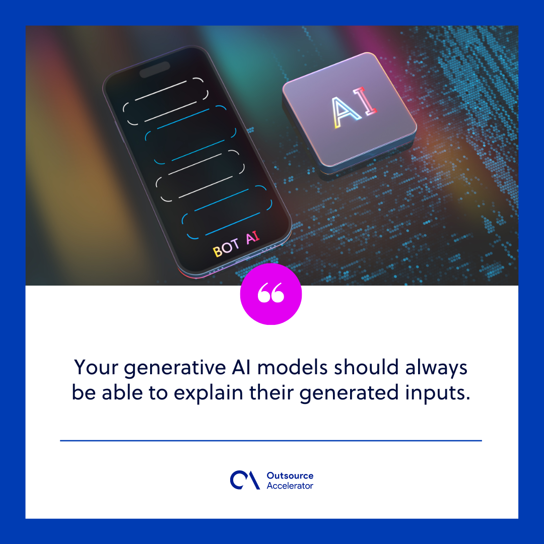 A guide to the responsible use of generative AI | Outsource Accelerator