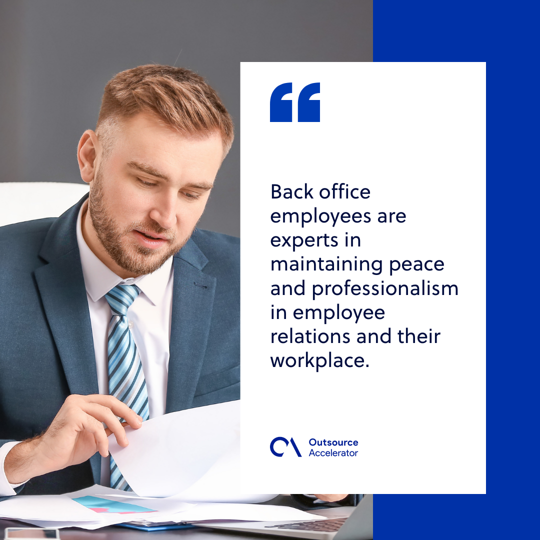 Front office vs. back office: Key differences | Outsource Accelerator