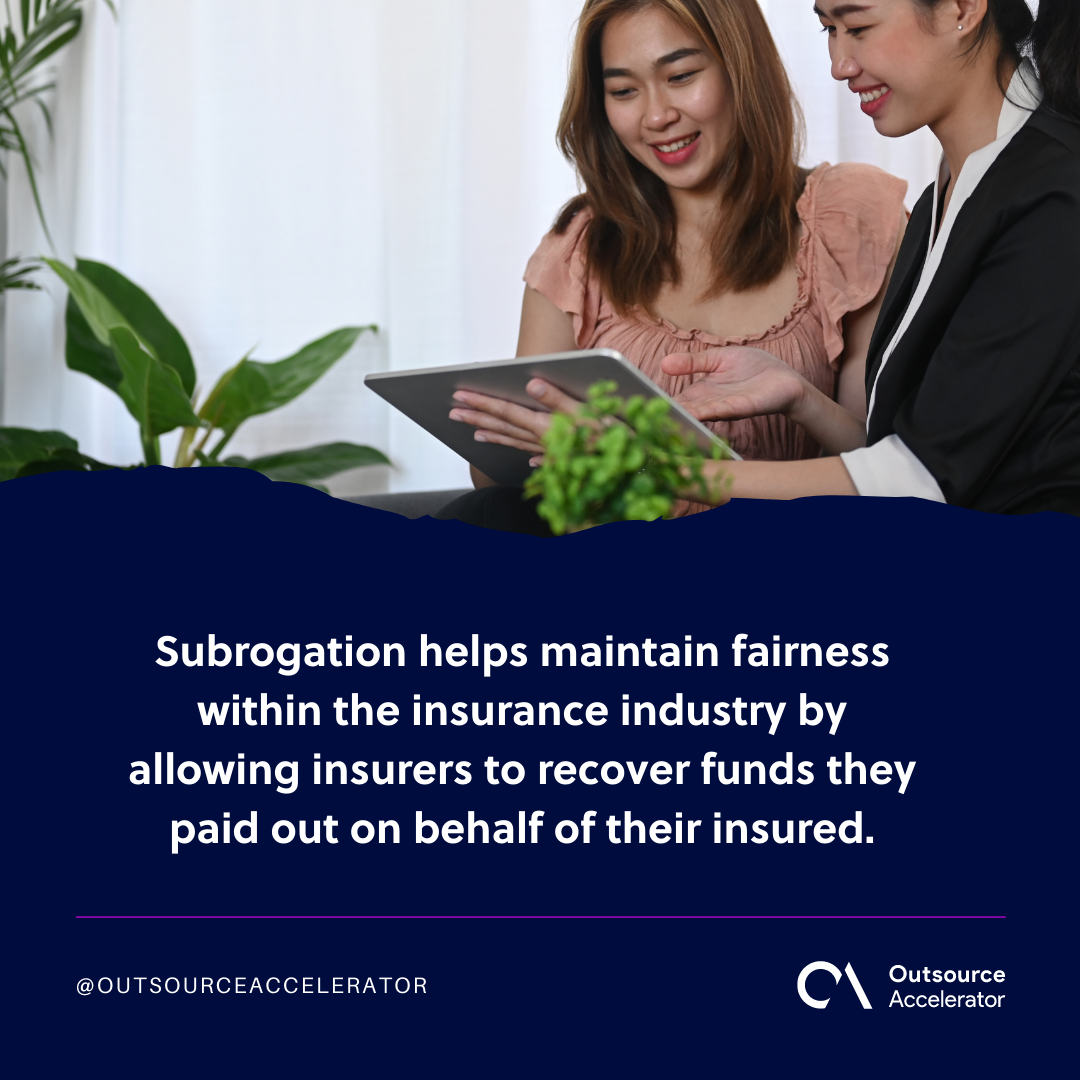 A brief overview of subrogation to the insurance sector | Outsource ...