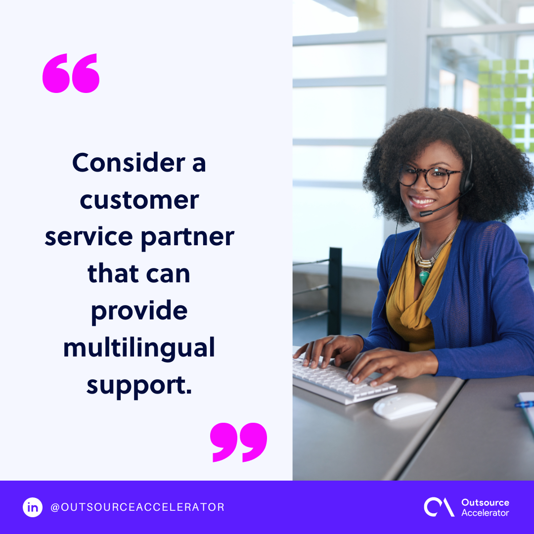 Choosing the right customer service partner for your business ...