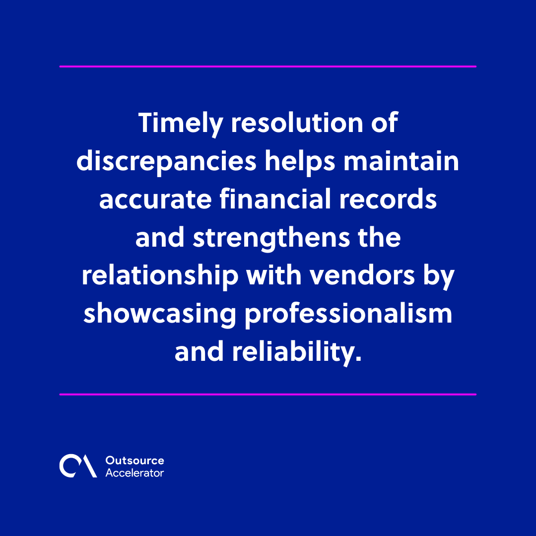 Tips and best practices to streamline vendor reconciliation | Outsource ...