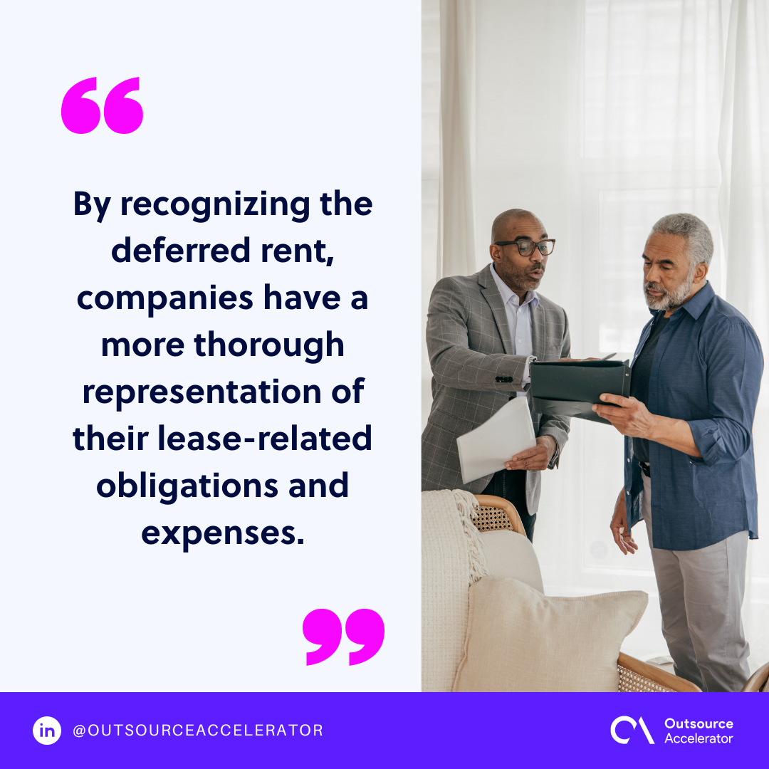 Deferred rent for ASC 840 and ASC 842 explained | Outsource Accelerator