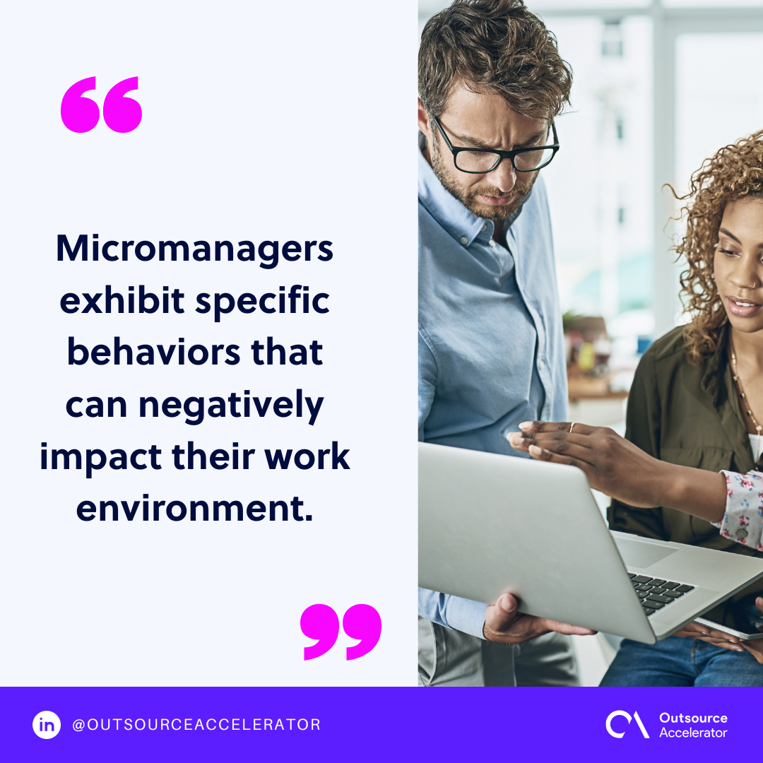 10 signs of a micromanager at work and how to handle them | Outsource ...