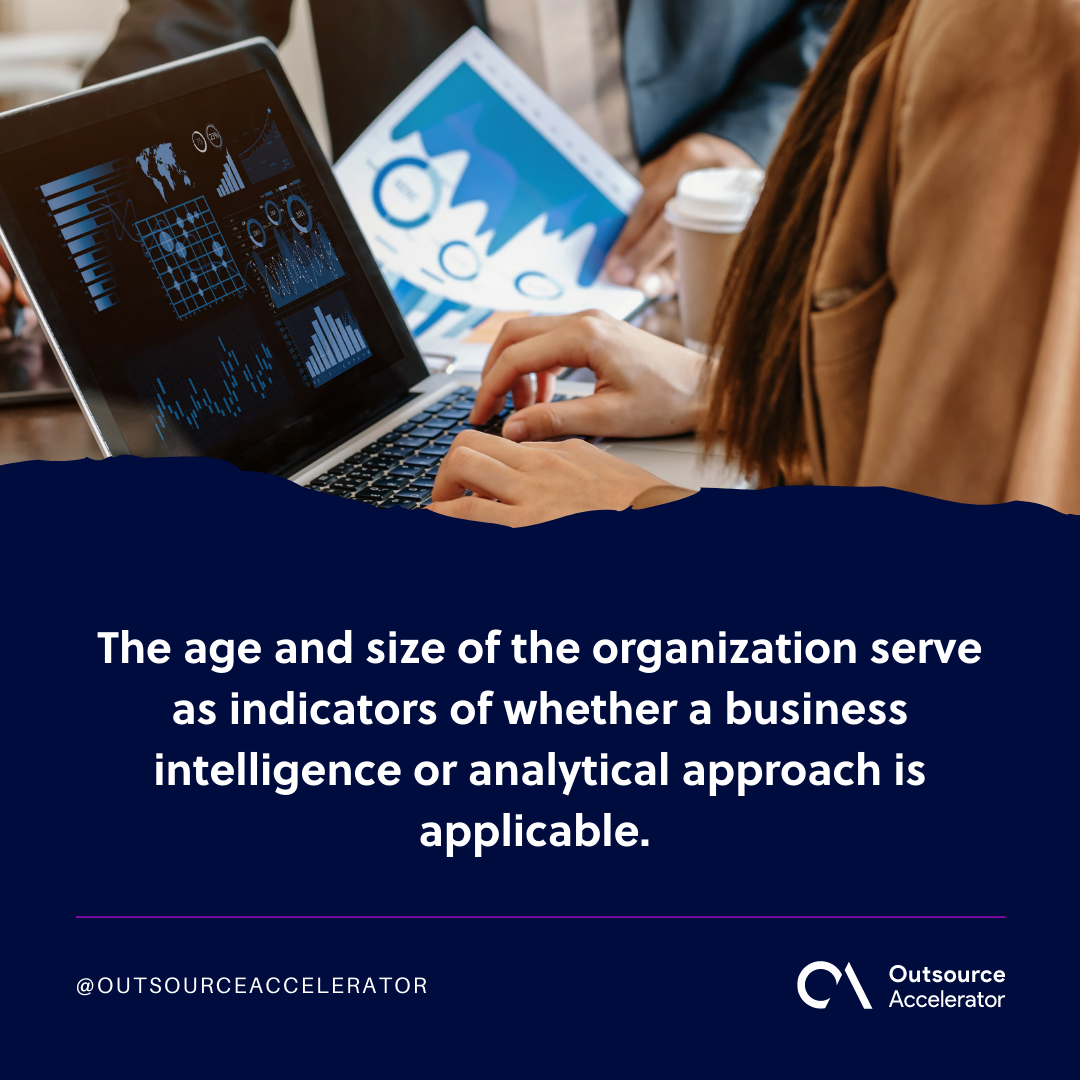 Business intelligence vs. Business analytics: Objectives and key differences | Outsource Accelerator