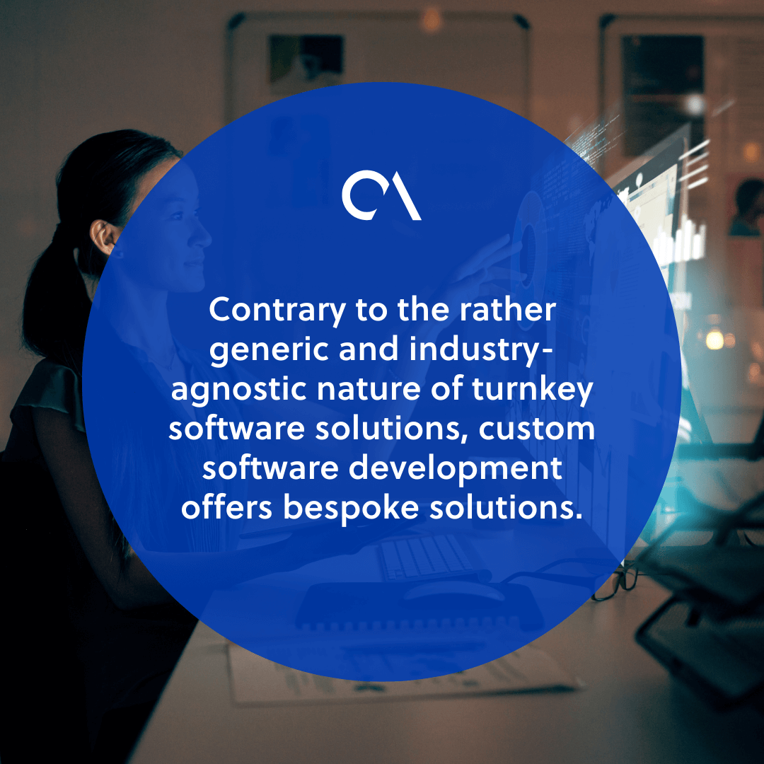 To build or not to build: Turnkey vs. Custom software development ...