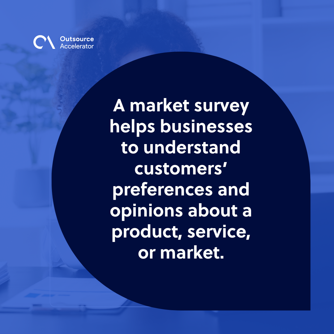 Introducing market survey for excellent customer insights | Outsource ...